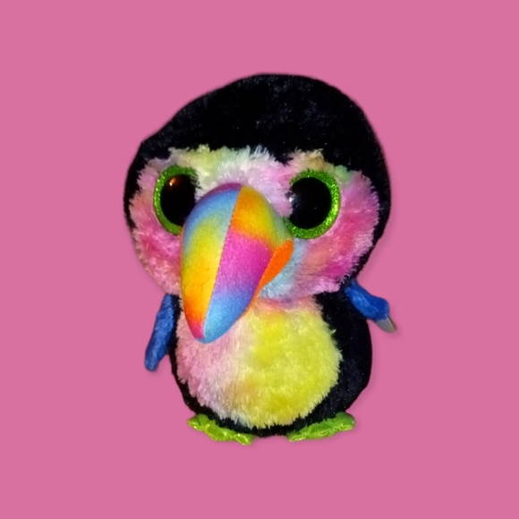 Ty | Toys | Ty Beanie Boos Beaks The Parrot | Poshmark